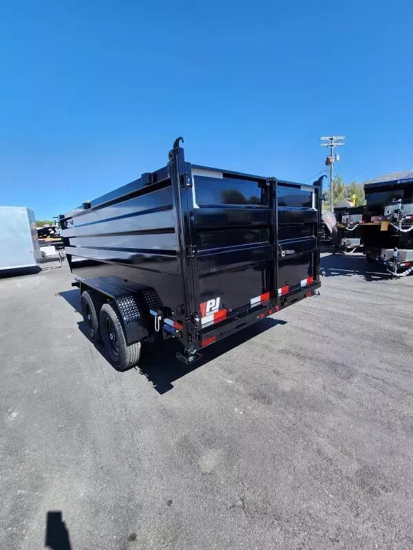 2026 PJ Trailers "New Model" 7X14 D7 4' Side Dump Trailer | Dump ...