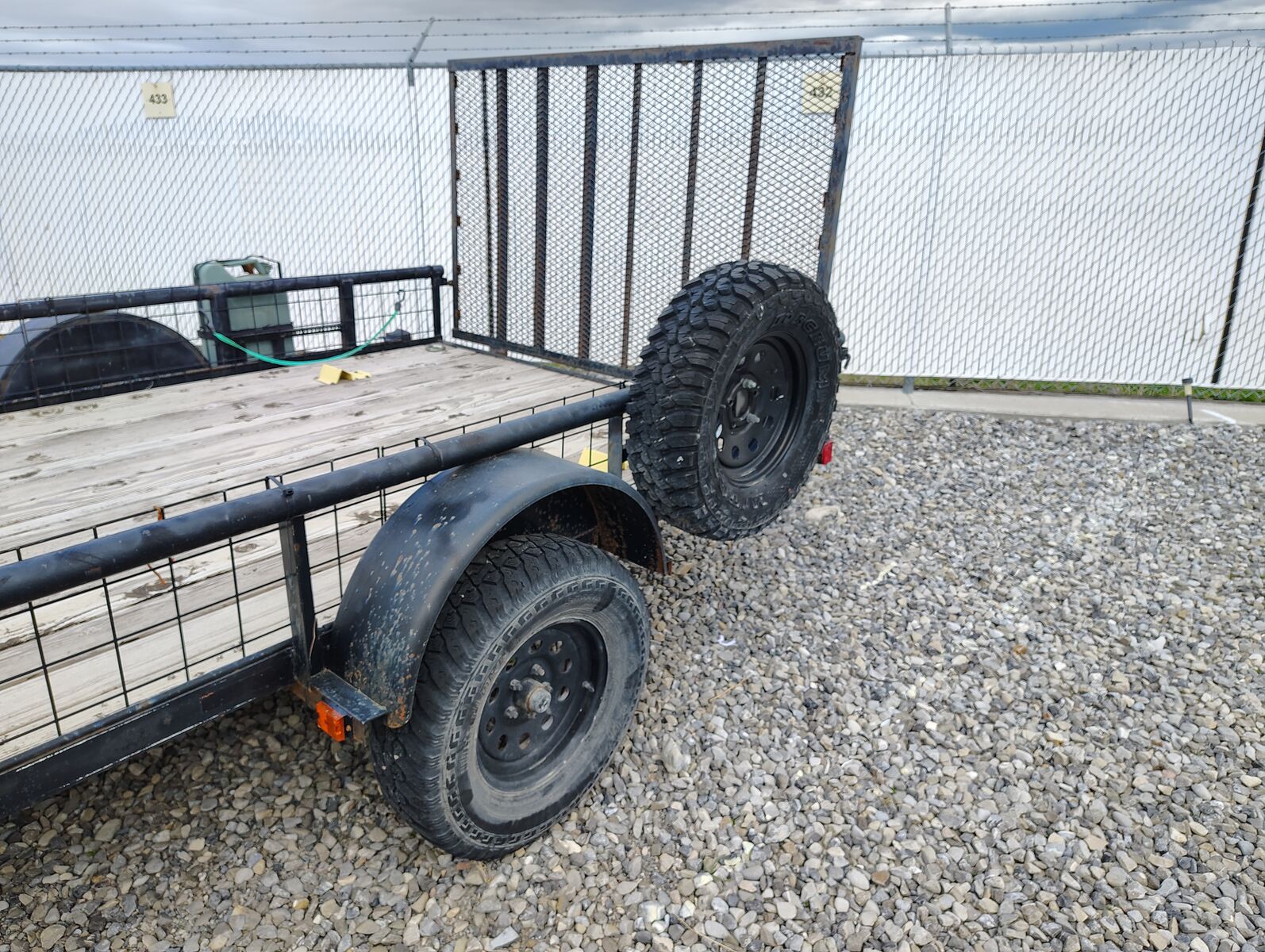 Carry-On 7x12 Utility Trailer with ramp gate and lots of extras ...