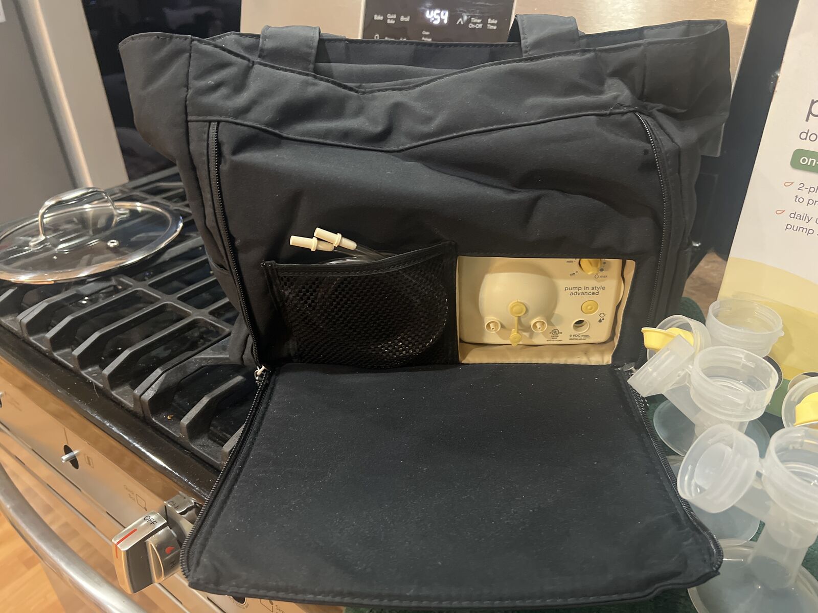Medela Double Breast Pump & To Go Tote | Feeding | KSL Classifieds