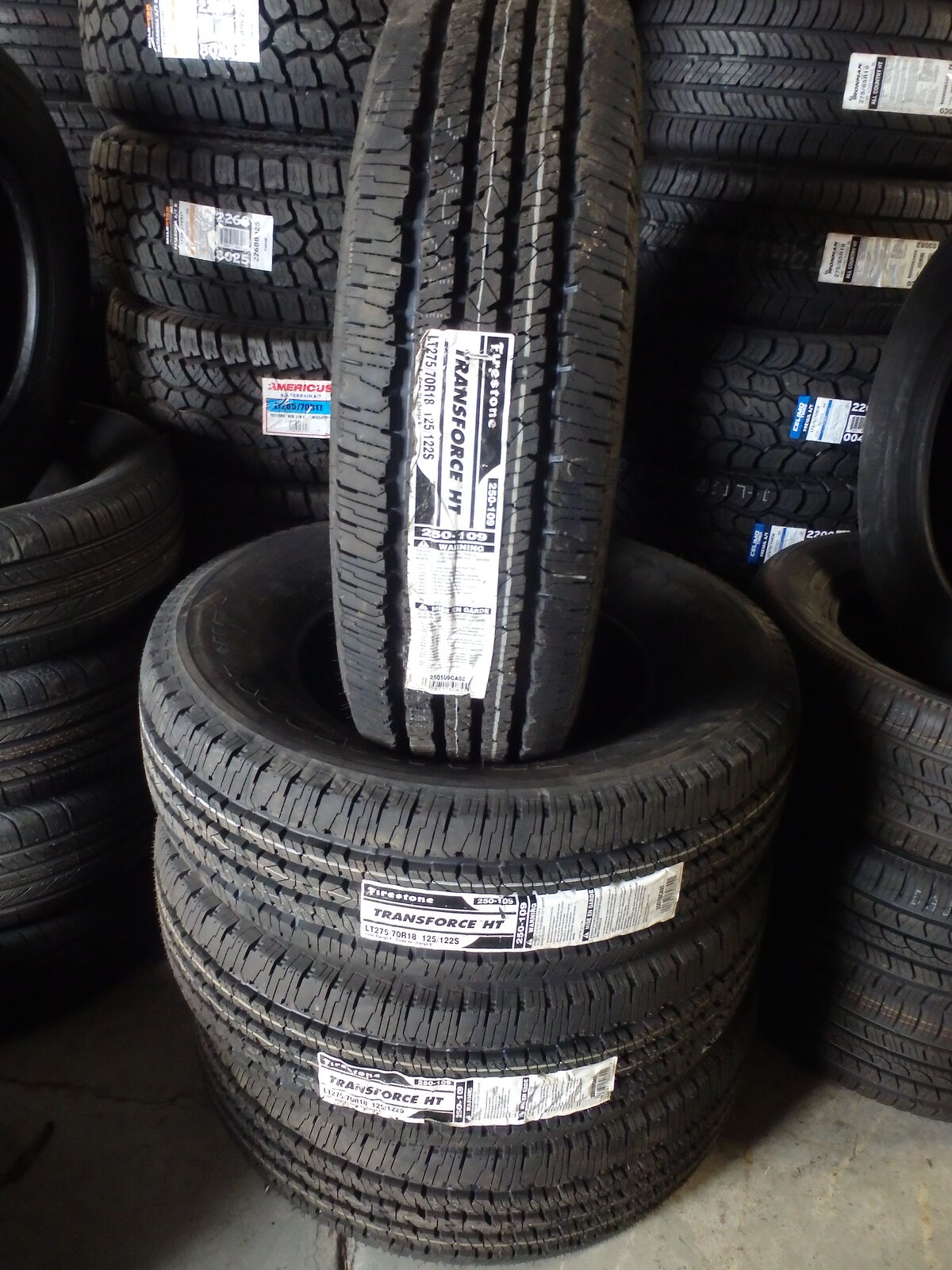 275/70R18 FIRESTONE TRANSFORCE HT SET OF BRAND NEW TIRES | Wheels and ...