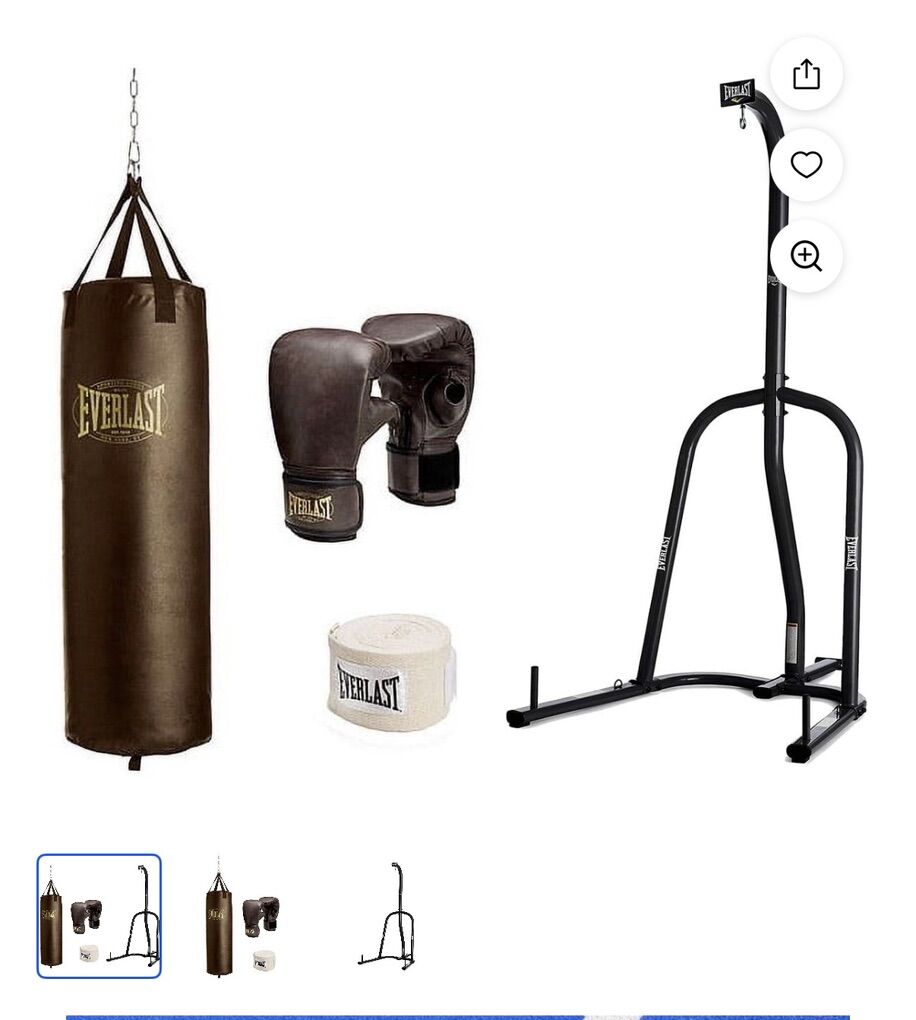 Everlast Punching Bag + Stand | Other Fitness Equipment | KSL Classifieds