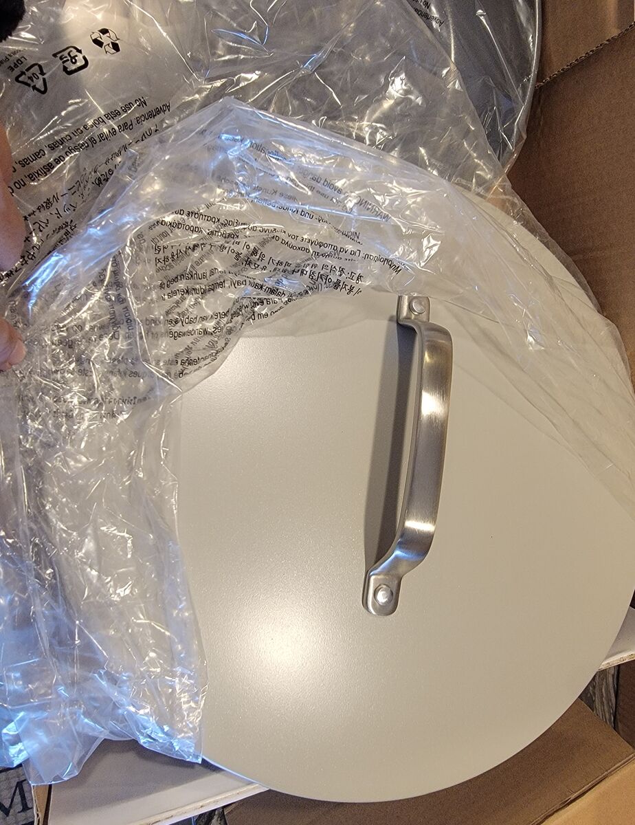 New in Box Crate & Barrel EvenCook Ceramic Grey Nonstick 12" Fry Pan ...