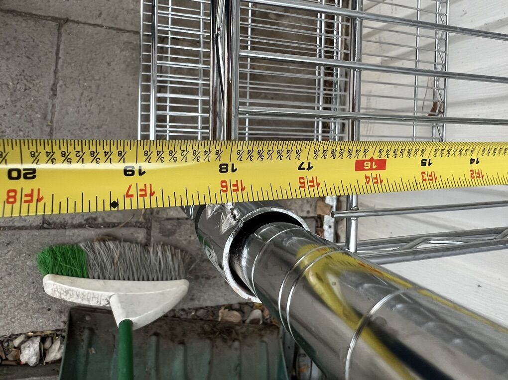 Six Shelf Metal Storage Rack like new | Shelving | KSL Classifieds