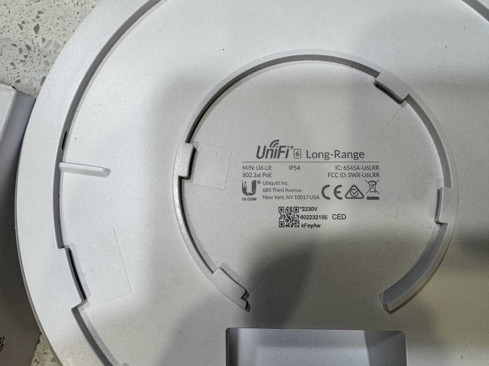 Ubiquiti UniFi 6 Long‑Range (U6‑LR) WiFi 6 Access Point | Desktop ...