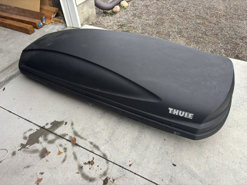 Thule Rooftop Cargo Box | Ski, Bike and Cargo Racks | KSL Classifieds