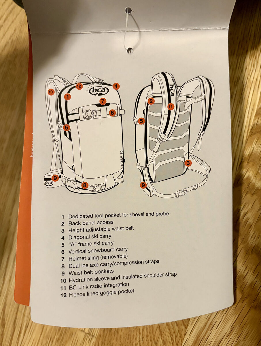 NEW BCA Stash 30 Backpack | Backpacks and Gear Bags | KSL Classifieds