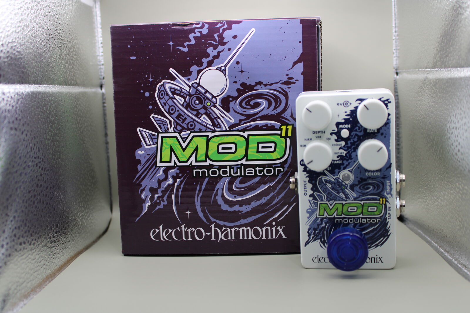 Electro-Harmonix Mod 11 Modulator Machine Pedal | Amps and Effects ...