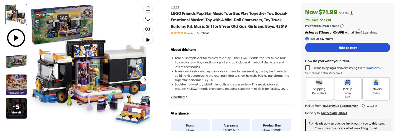 NEW: LEGO Friends Pop Star Music Bus | Lego | KSL Classifieds