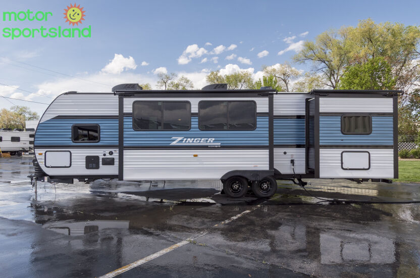 2025 Keystone Zinger 320FB Rear Living Room | Travel Trailers, Bumper ...