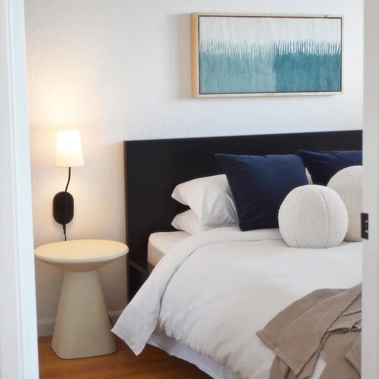 Article Ozetta Concrete Side Table - Moonlit Ivory | Coffee Tables and ...