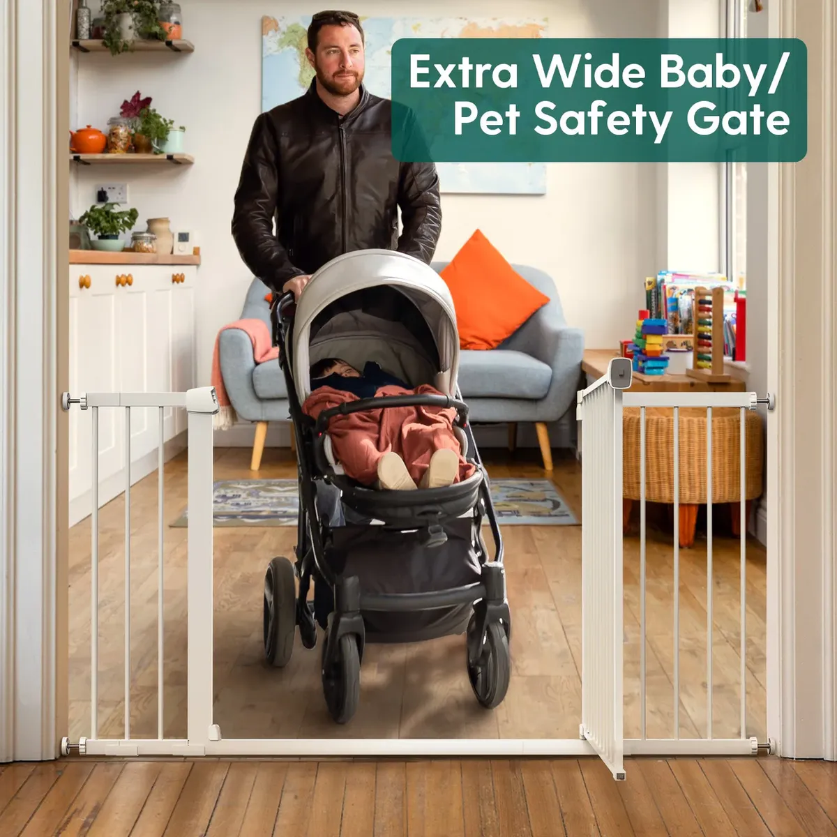 Babelio PressGuard E1 Baby Gate in black – BRAND NEW, UNOPENED | Cribs ...