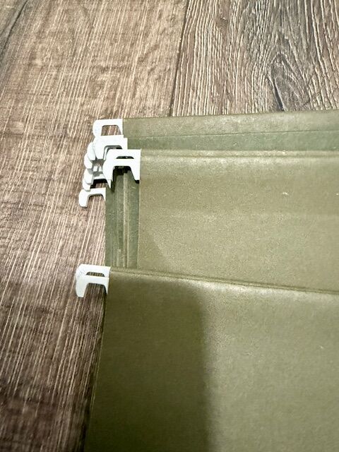 30 Hanging File Folders with Tabs - Letter Size | Office Supplies | KSL ...