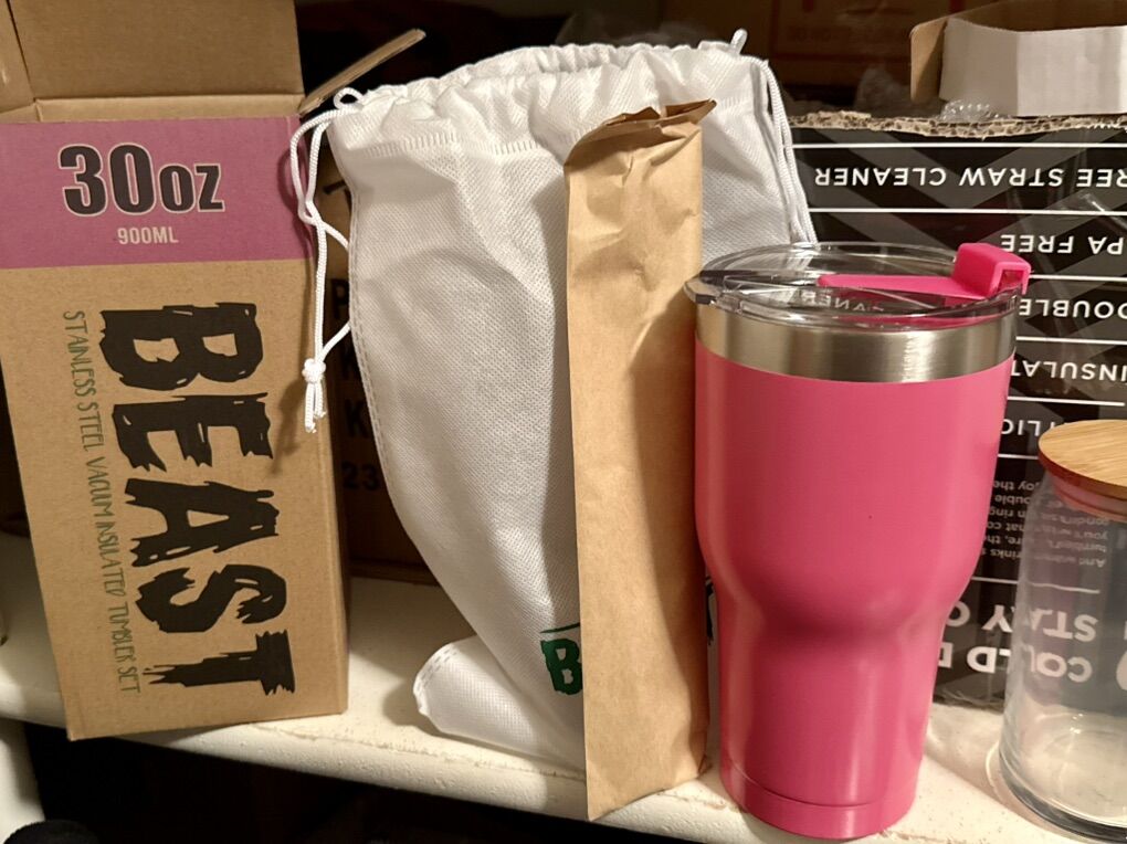 New Craft Supplies Lot - Tumblers, Glitter, Paint | Arts & Crafts | KSL ...