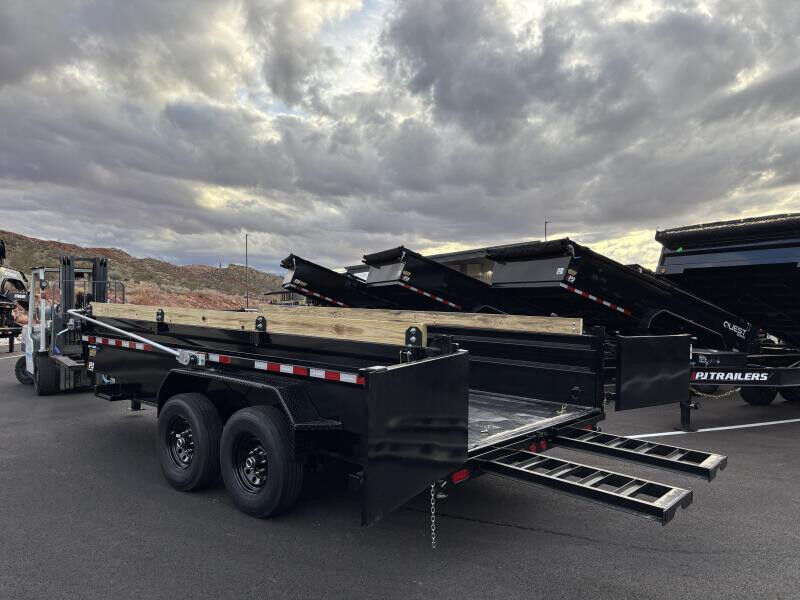 PJ Trailers 7X16 14K DV LOW PRO Dump Trailer | Dump Trailers | KSL ...