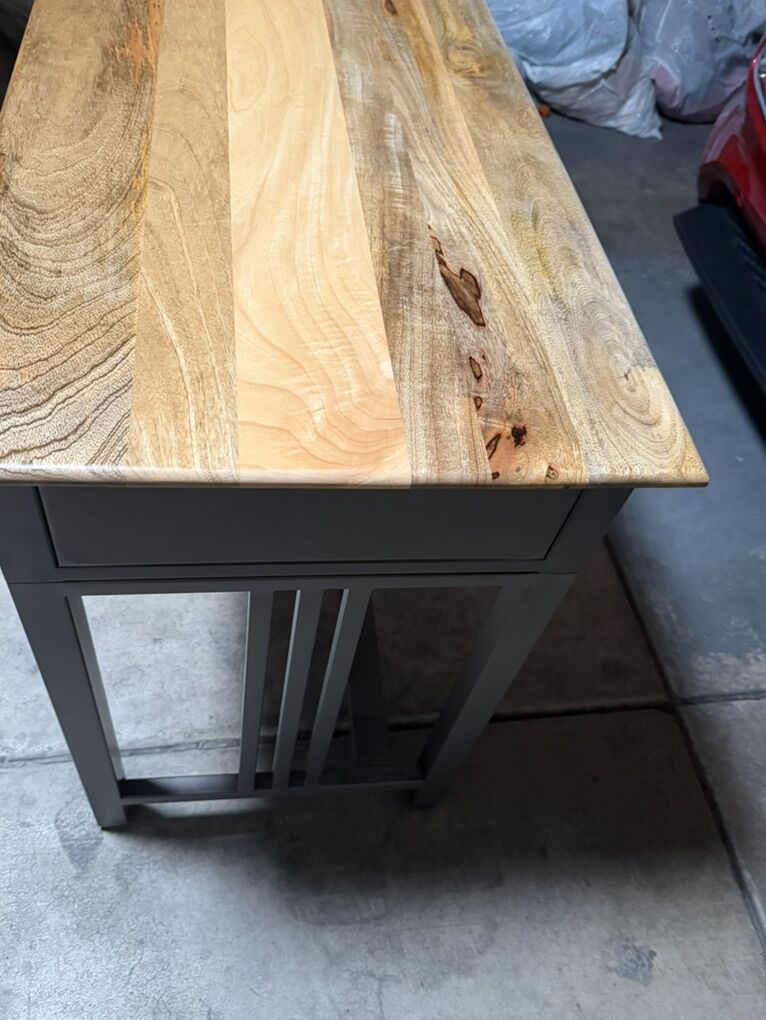 Wood And Metal Side or Console Table | Coffee Tables and End Tables ...