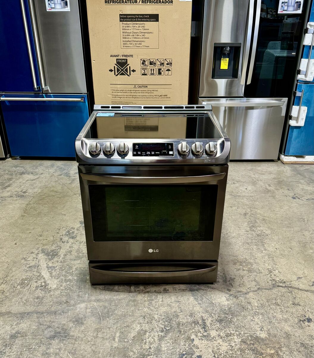 LIKE NEW LG BLACK STAINLESS RANGE | Stoves, Ranges and Ovens | KSL ...