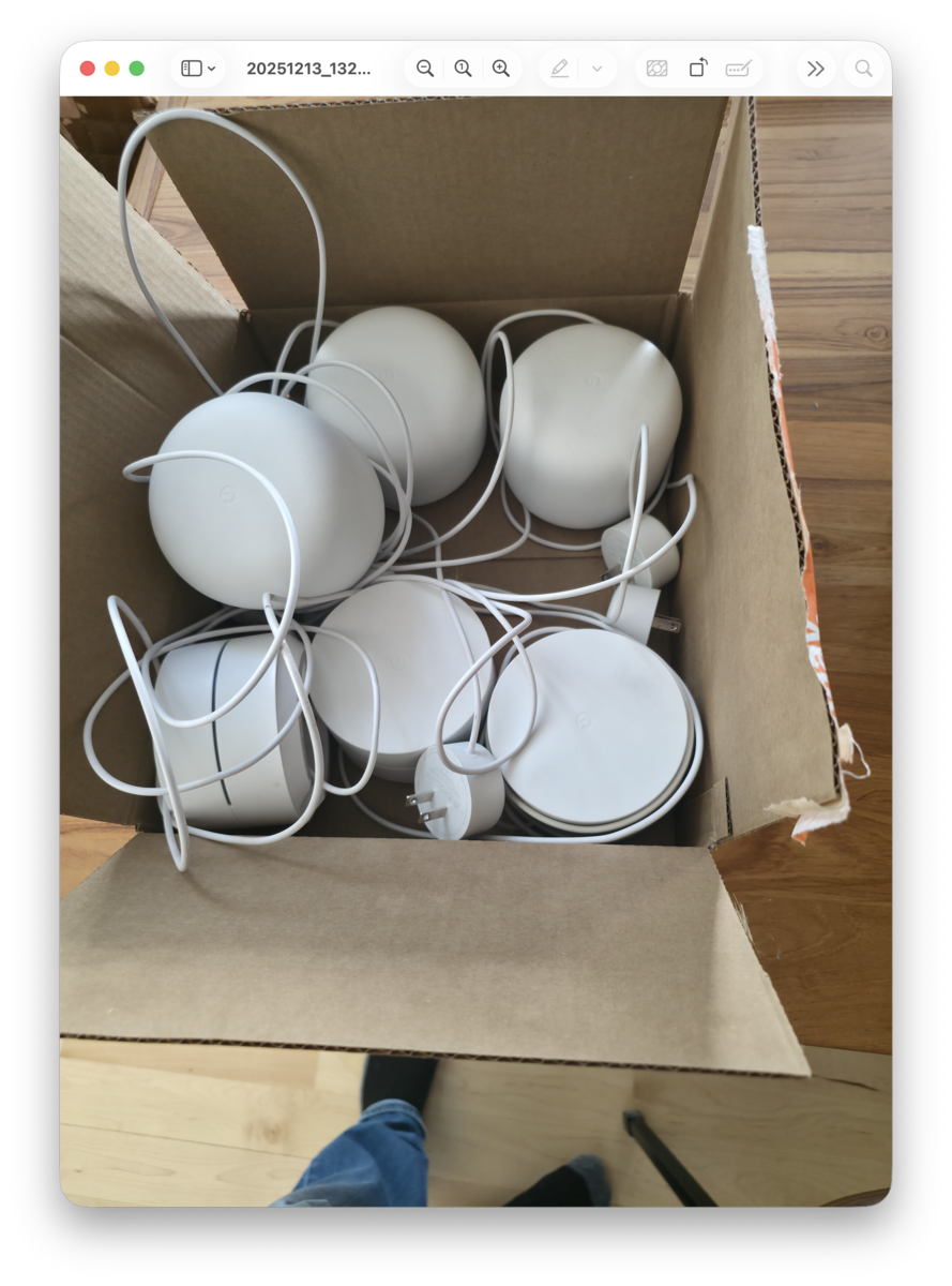 3 Google Nest Wifi Routers and 3 Google Access Points | Smart Home ...