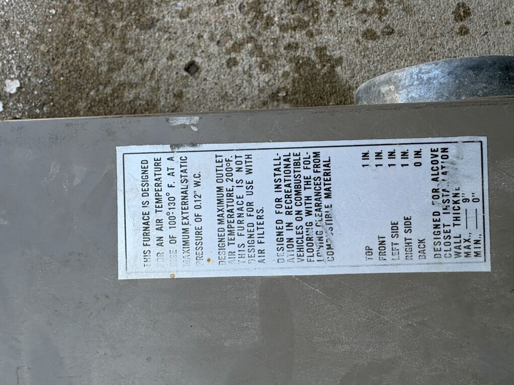 RV Propane Heater | Motorhome and Travel Trailer Parts | KSL Classifieds