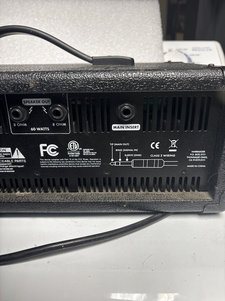 Harbinger M60 4 Channel Mixer | Pro Audio Equipment | KSL Classifieds