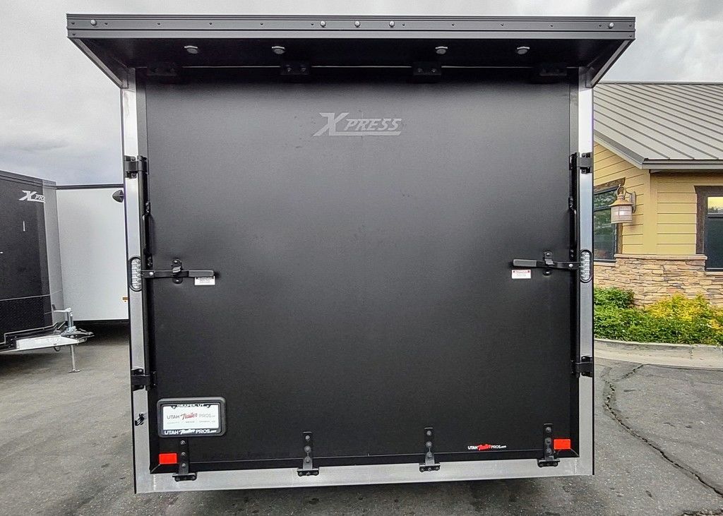 8x16 / 8.5x16 UTV BLACKOUT Enclosed Trailer All Aluminum Xpress 2027 ...