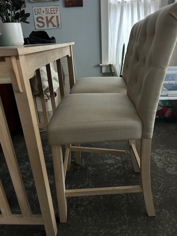 Solid Wood Dining Room Table and 4 Chairs | Dining Tables | KSL Classifieds