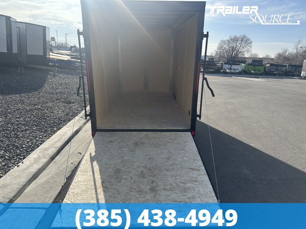 Look ST DLX 6x12 ft Enclosed Cargo Trailer 6'6" Height 3.5K GVWR .080 ...
