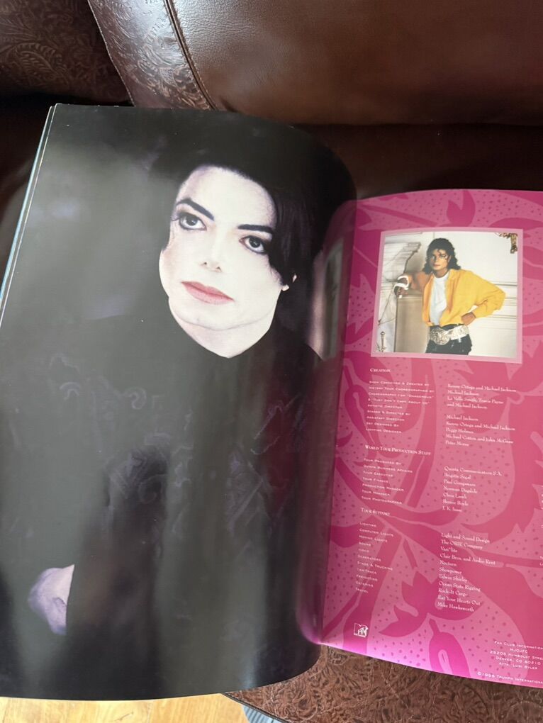 Michael Jackson RARE History World Tour Book | Collectibles | KSL ...