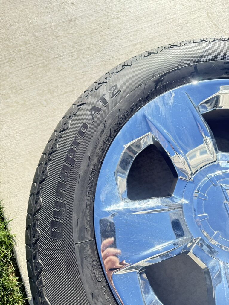 Chevy Silverado 1500 Rims And Tires 275/60R20 | Wheels and Tires - SUV ...