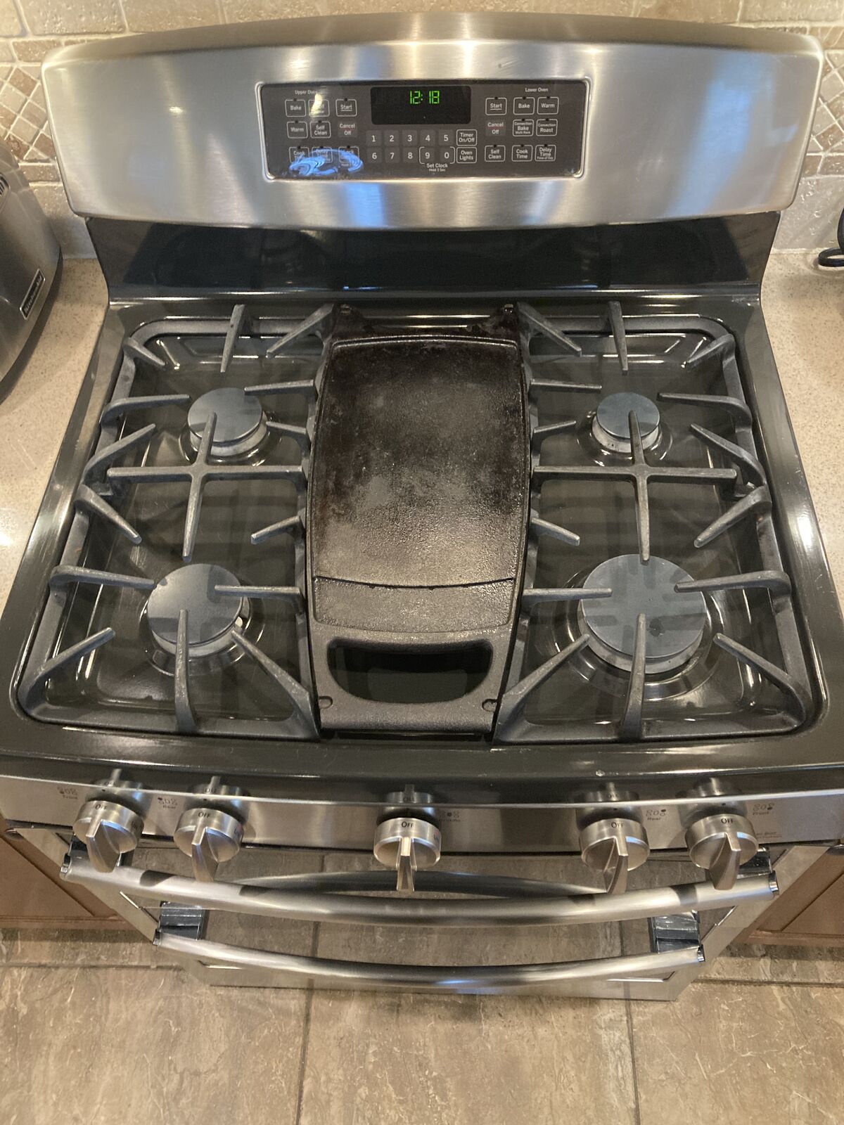 GE Gas range with double convection ovens | Stoves, Ranges and Ovens ...