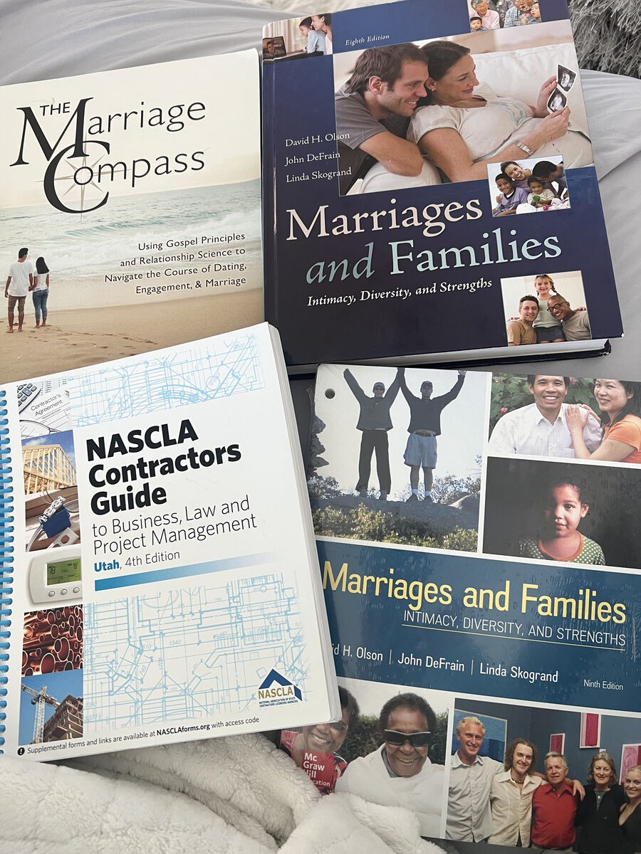 BYU Textbooks The Marriage Compass Jason S. Carroll, NASCLA Contractors ...