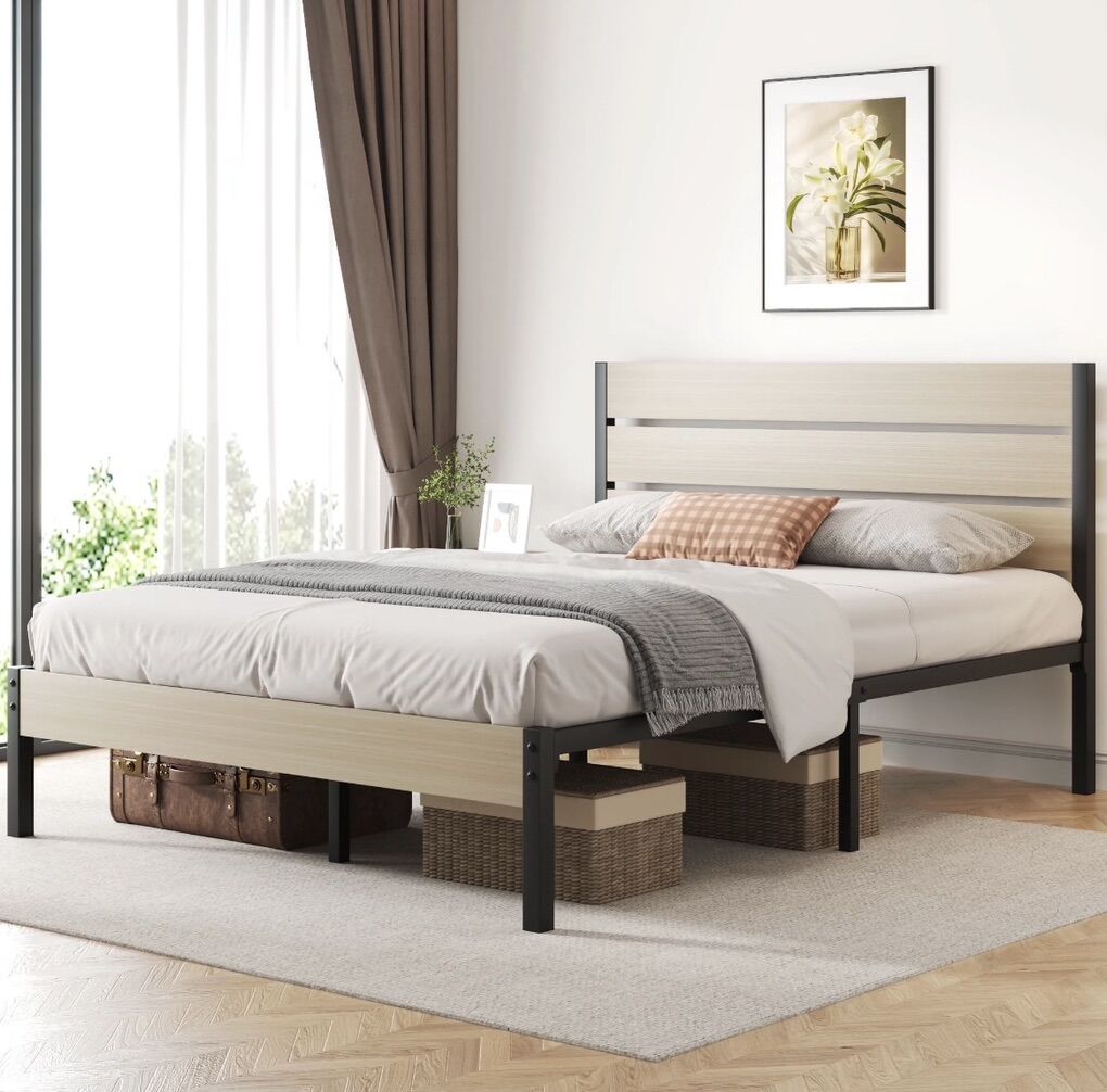Queen Bed Frame — Brand New - Modern design | Beds, Bed Frames | KSL ...