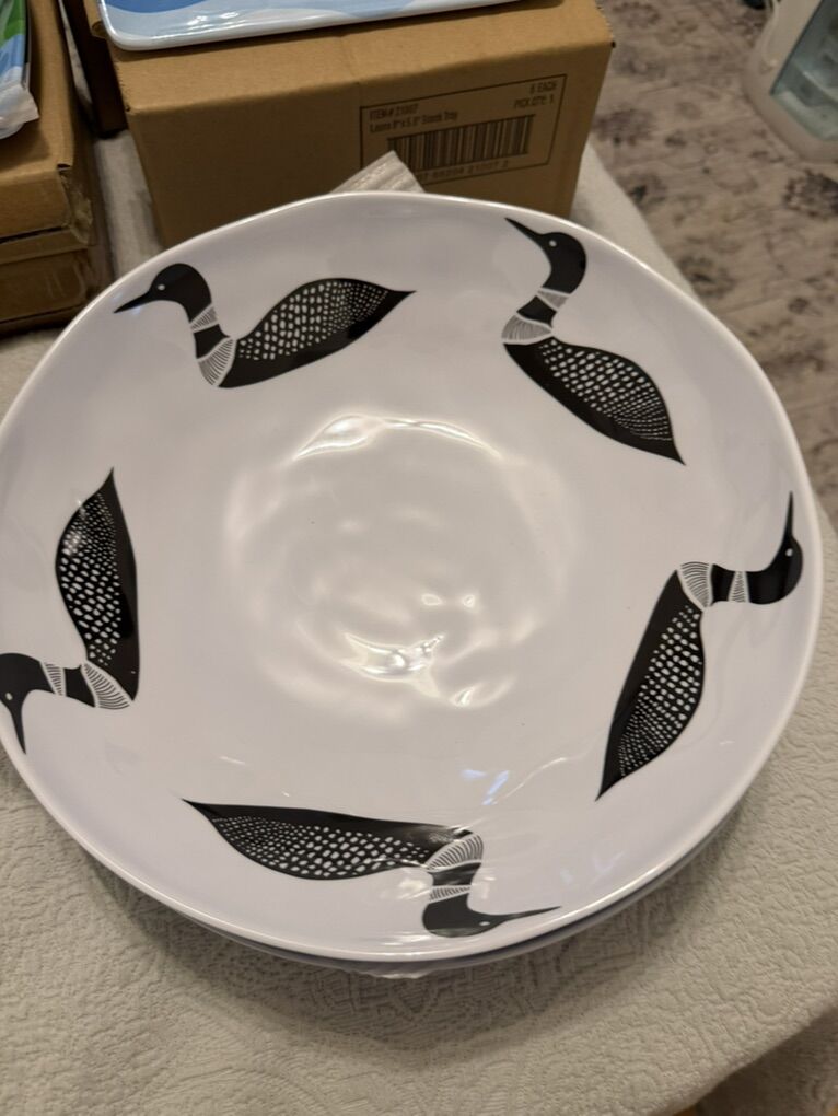 Brand New Merritt Loons Melamine Dinnerware Set | Kitchen | KSL Classifieds