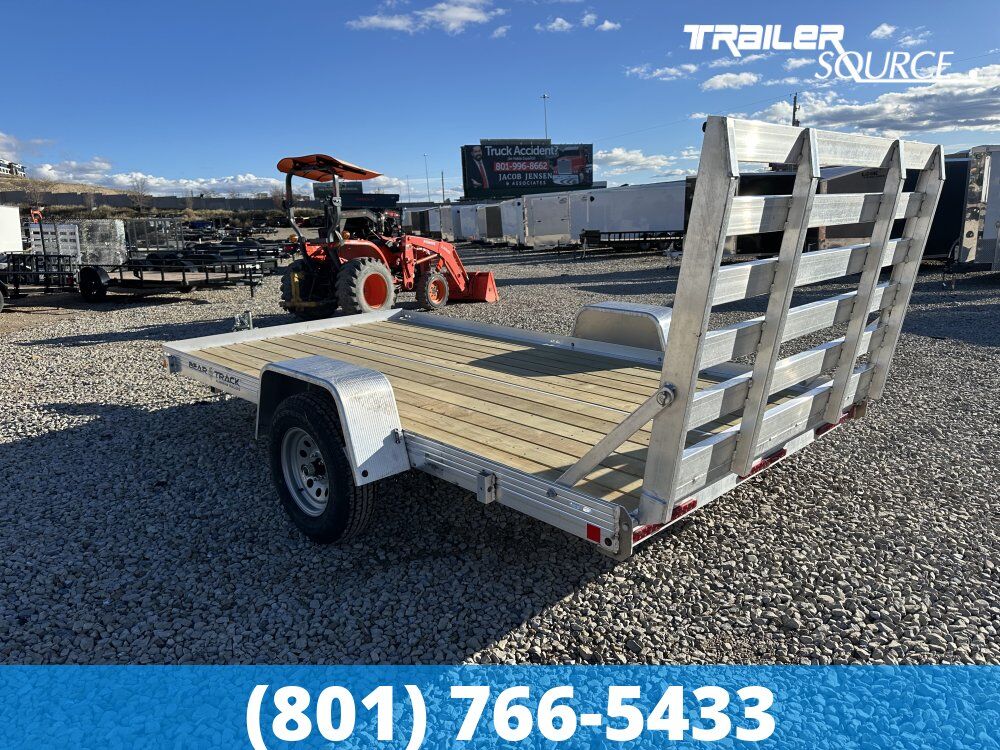 Bear Track BTU-W 6.5x12 ft Aluminum Utility Trailer 3.5K GVWR | Utility ...