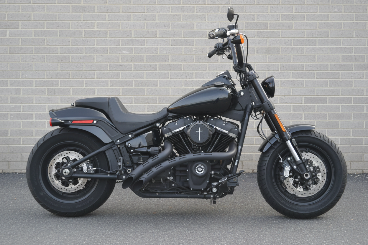 2019 Harley Davidson Fat Bob 107 - Softail Cruiser | Motorcycles, Road ...