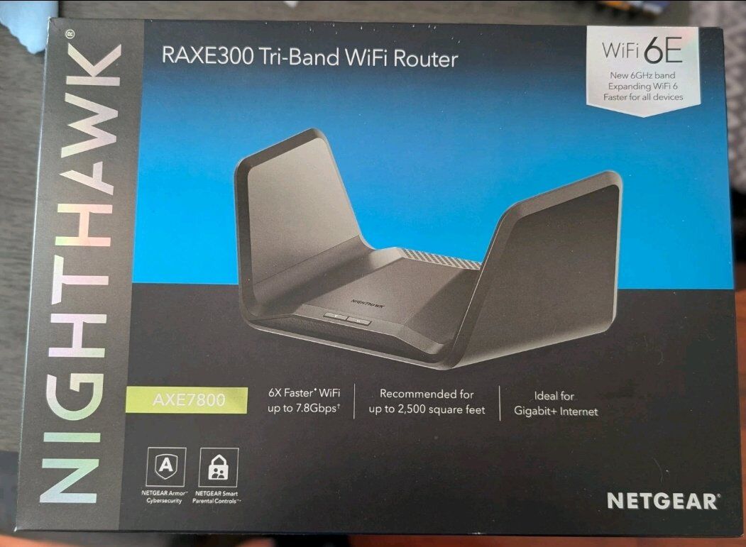 ROUTER NETGEAR RAXE300 AXE7800 | Other Electronics | KSL Classifieds