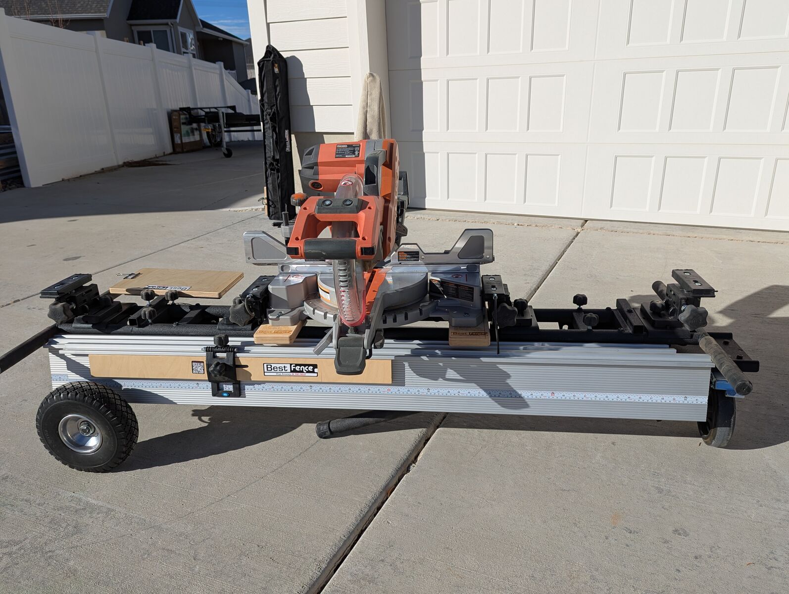 FastCap Best Fence PRO 3 + Optional Ridgid 10” Miter Saw | Woodworking ...