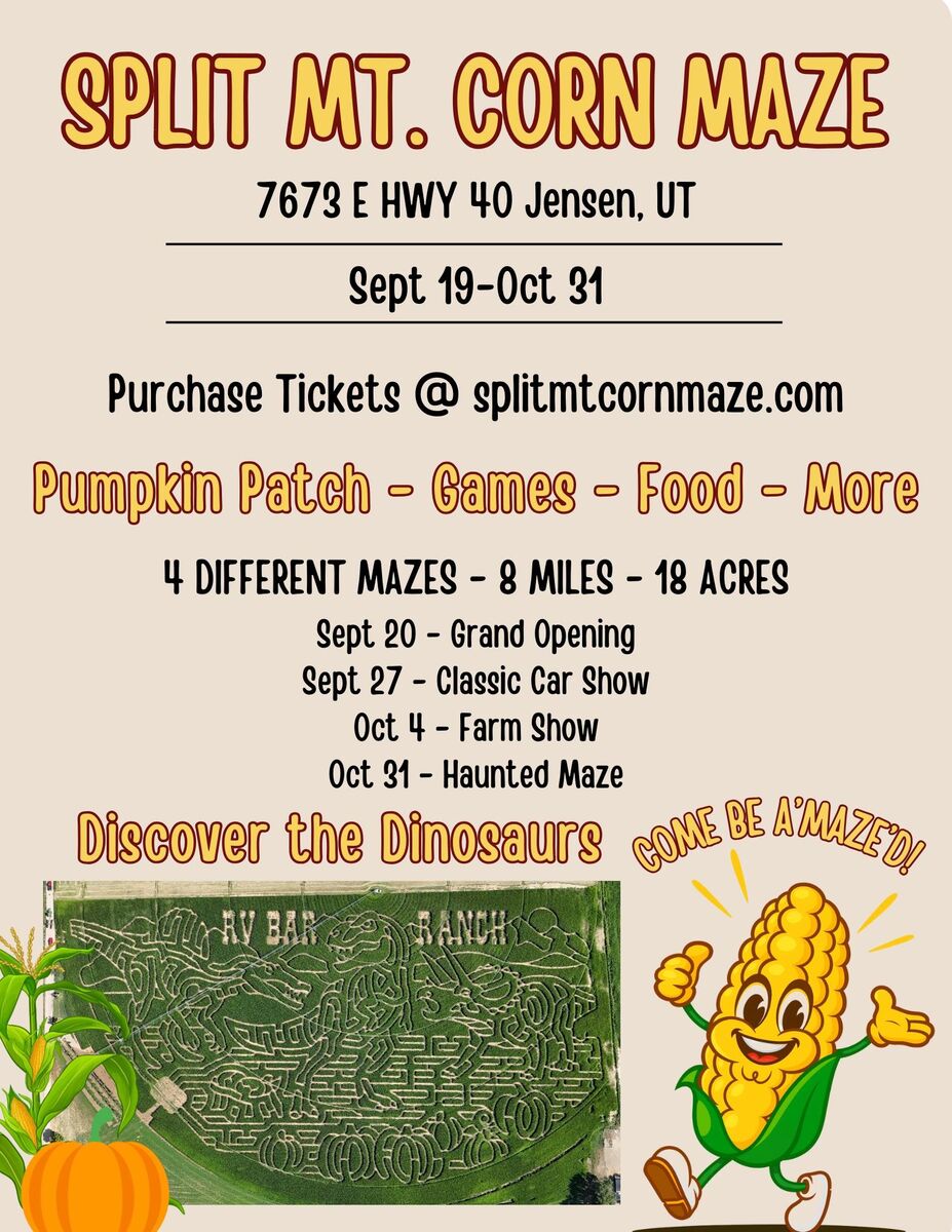 Split Mt Corn Maze | Miscellaneous Services | KSL Classifieds