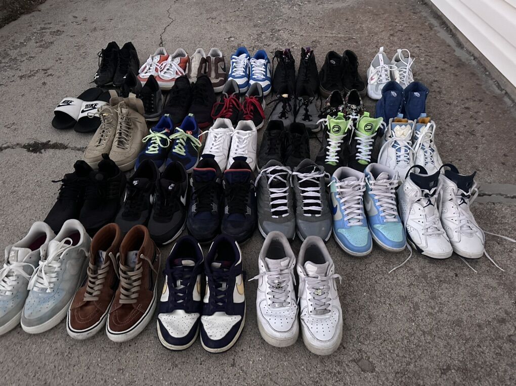 A Ton Of Nike, Vans, Jordans, Dunks, AF1's. | Men's Shoes | KSL Classifieds