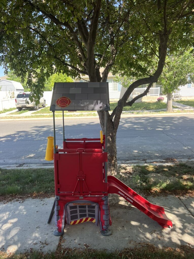 Firehouse Playground | Swings, Playhouses, Slides | KSL Classifieds