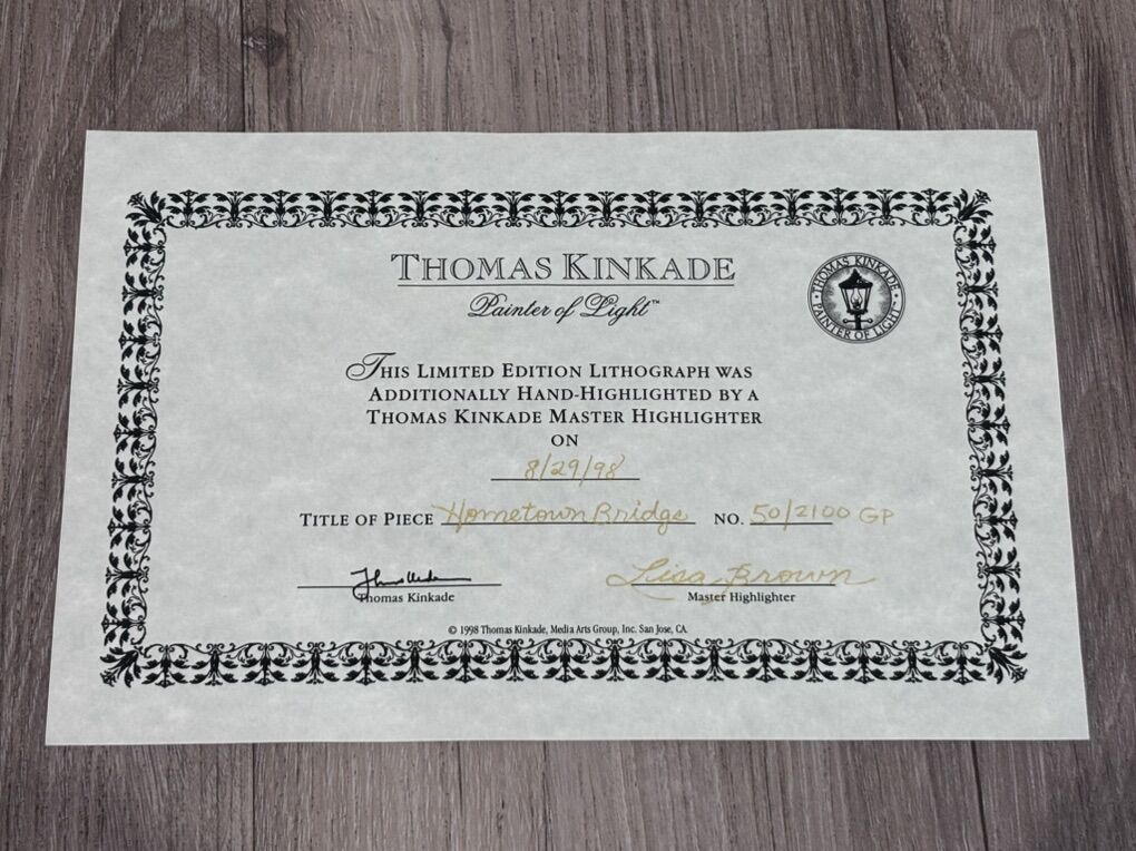 Thomas Kinkade Paintings | Paintings & Artwork | KSL Classifieds