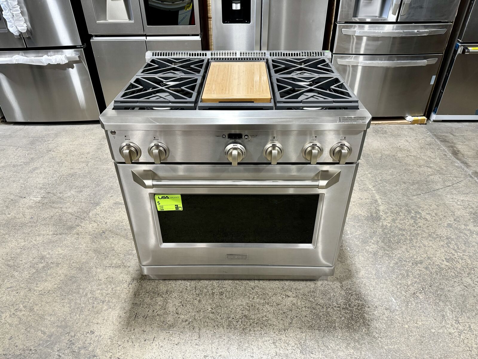 NEW MONOGRAM STATEMENT SERIES PRO GAS RANGE | Stoves, Ranges and Ovens ...