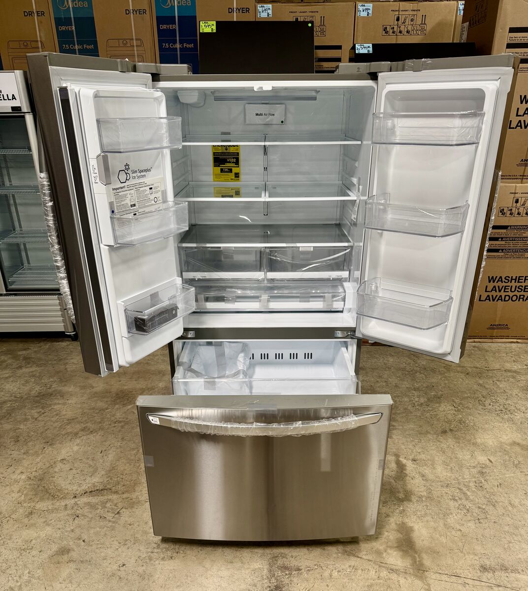 NEW LG SMART FRENCH DOOR REFRIGERATOR | Refrigerators & Freezers | KSL ...
