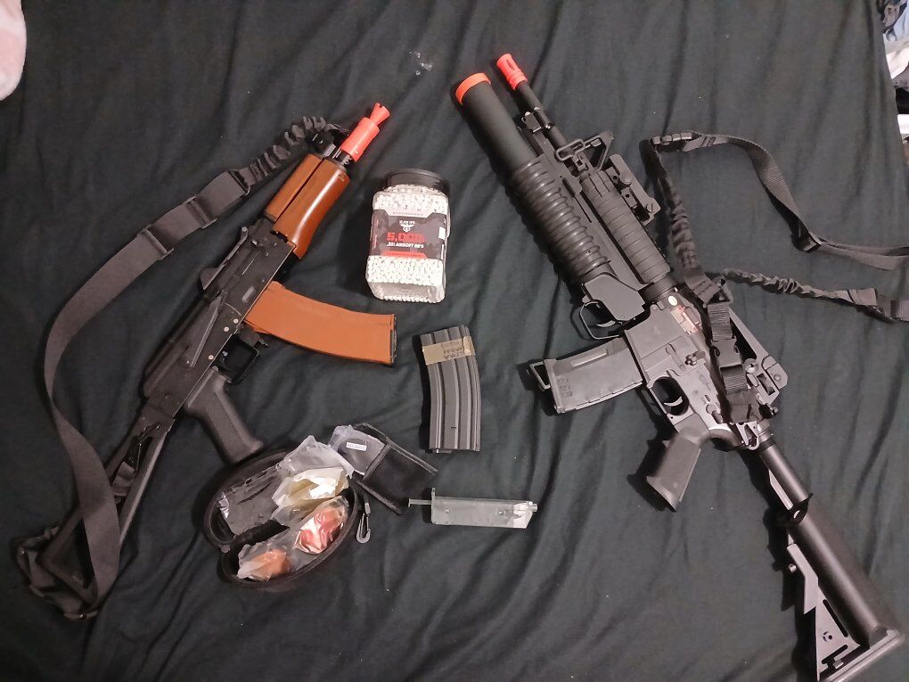 Airsoft m4 & AK 47 | Airsoft | KSL Classifieds