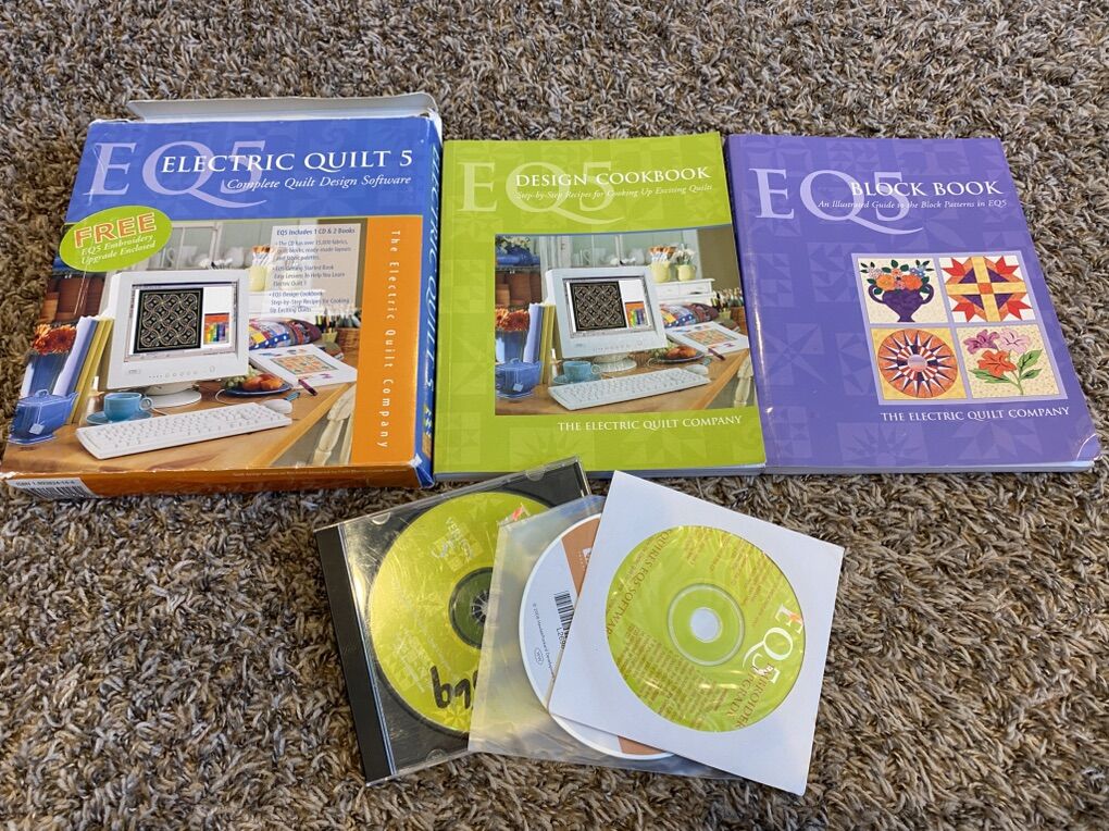 The EQ5 Electric Quilt Company 5 Design Software | Fabric and Sewing ...