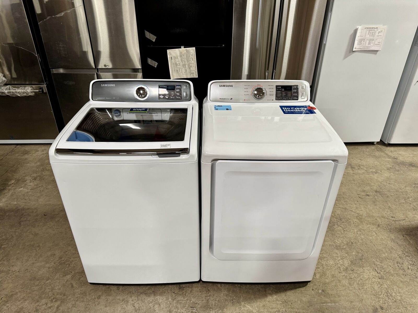 SAMSUNG WASHER AND DRYER SET WITH WARRANTY | Washers and Dryers | KSL ...
