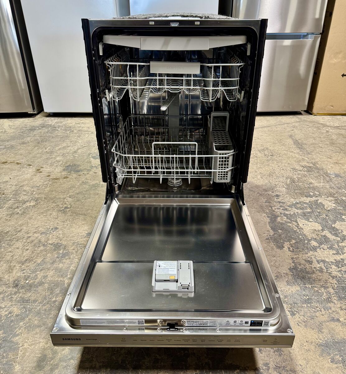 SAMSUNG 24 INCH FULLT INTEGRATED SMART STAINLESS DISHWASHER ...