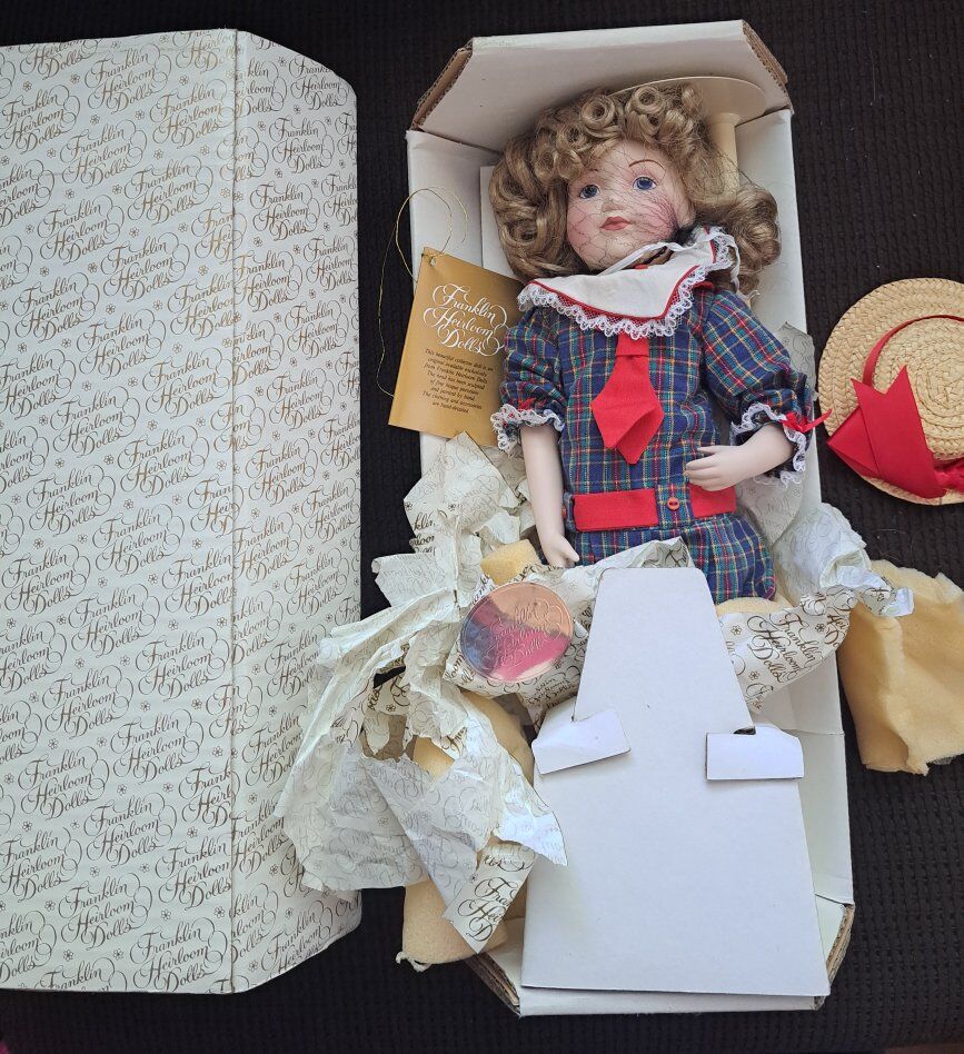 Brand new Franklin Heirloom Doll | Dolls | KSL Classifieds