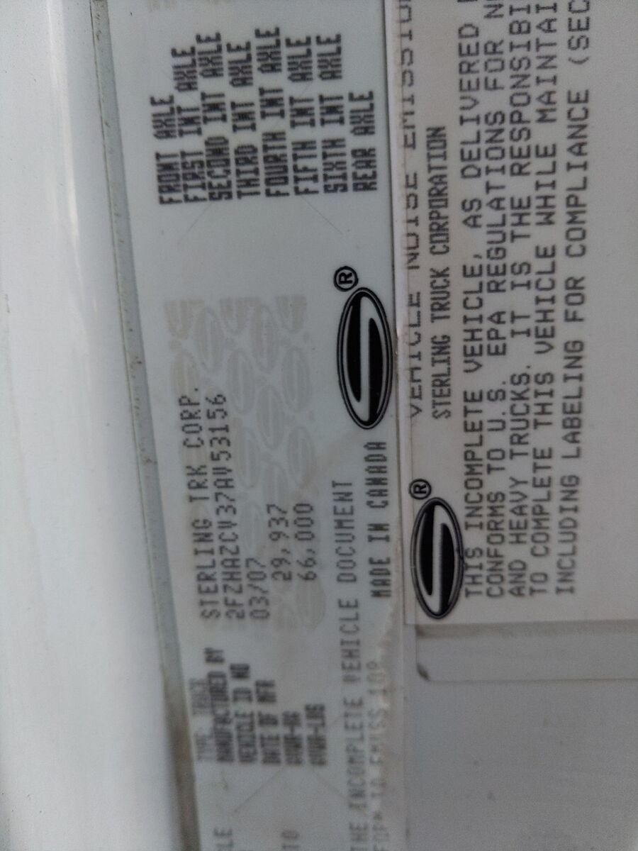 2007 Sterling L95000 Boom Truck | Boom Lift | KSL Classifieds