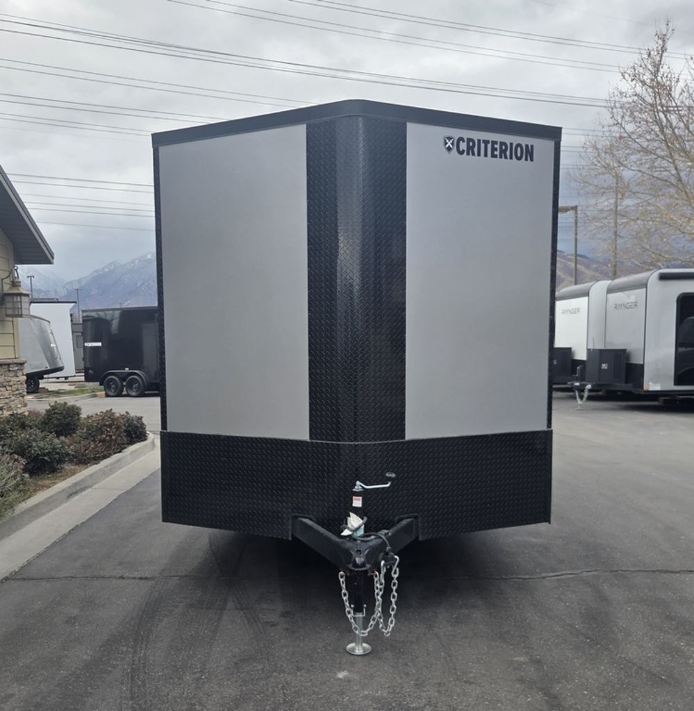 8x16 / 8.5x16 .080 aluminum exterior enclosed cargo trailer Criterion ...