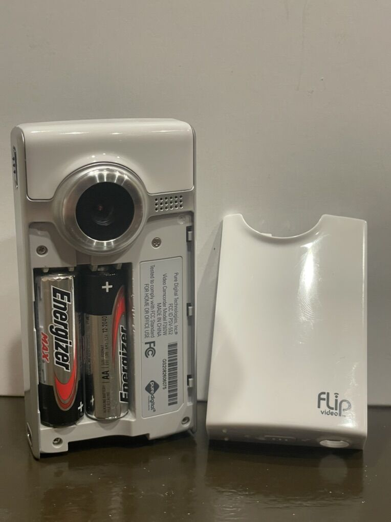 Flip Video Flash Media Camcorder White #2757 | Camcorders & Accessories ...